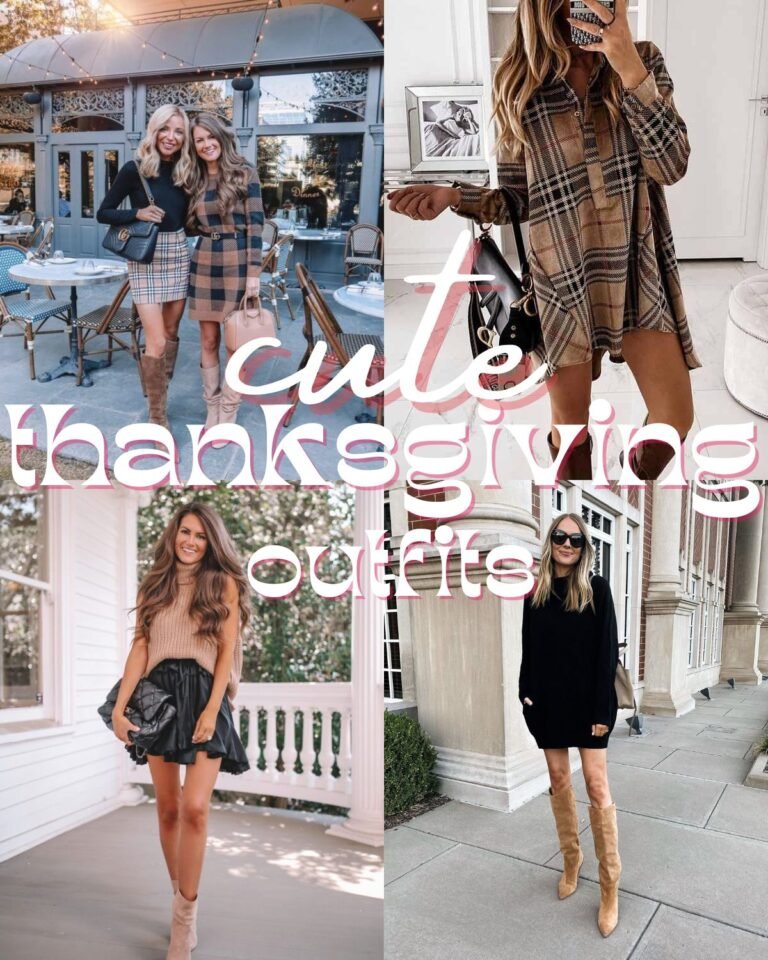 51 Cute Thanksgiving Outfits To See Friends And Family - ljanestyle