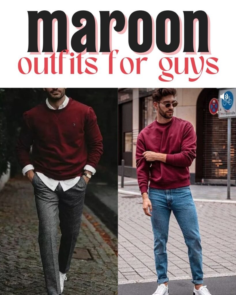 55 Deeply Beautiful Maroon Outfits - ljanestyle