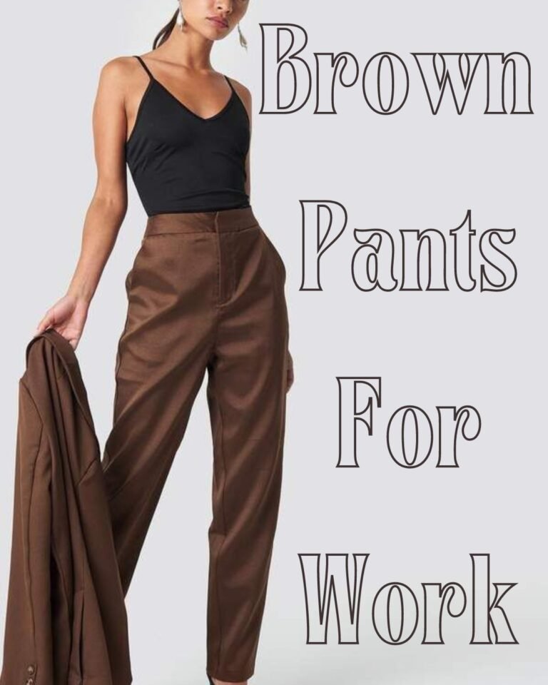41 Stylish Brown Pants Outfit Ideas For A Hard To Wear Trend - ljanestyle
