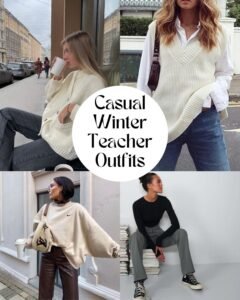 37 Perfect Winter Teacher Outfits For Cozy Classroom Style - ljanestyle