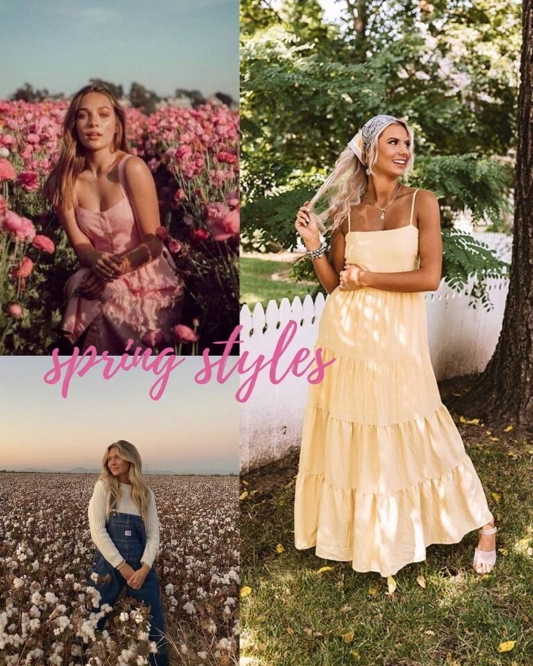 13 Spring Photoshoot Outfit Ideas (Fresh Like The Flowers) - ljanestyle