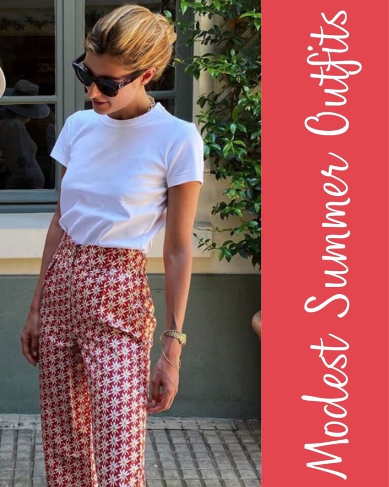 21 Cute Modest Summer Outfits - ljanestyle