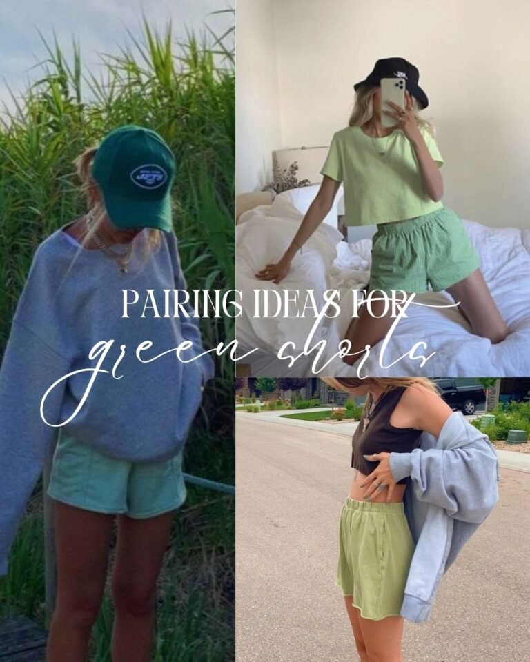 27 Lucky Green Shorts Outfits - Fresh Ideas For Pairing - ljanestyle