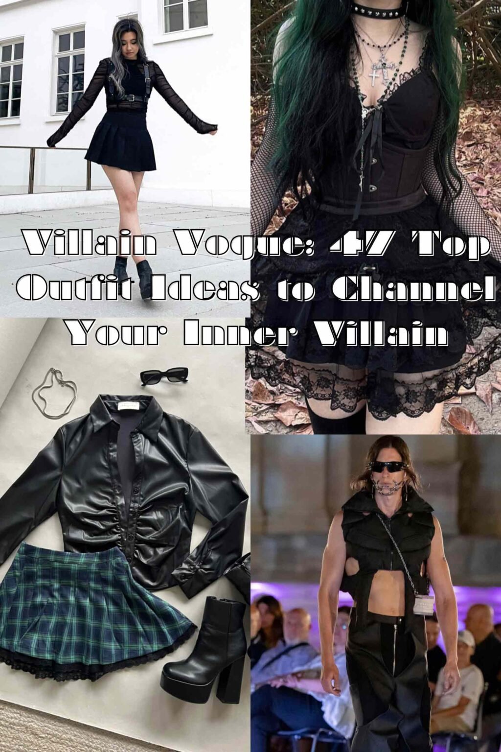 Villain Vogue: 47 Top Outfit Ideas to Channel Your Inner Villain ...