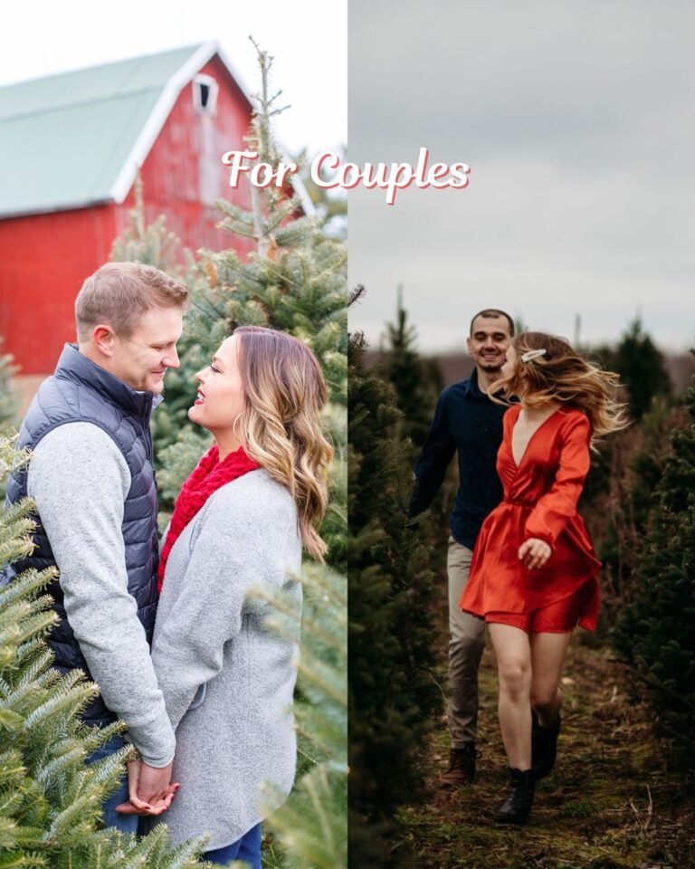 43 Christmas Tree Farm Outfits That Are Great For Photos - ljanestyle