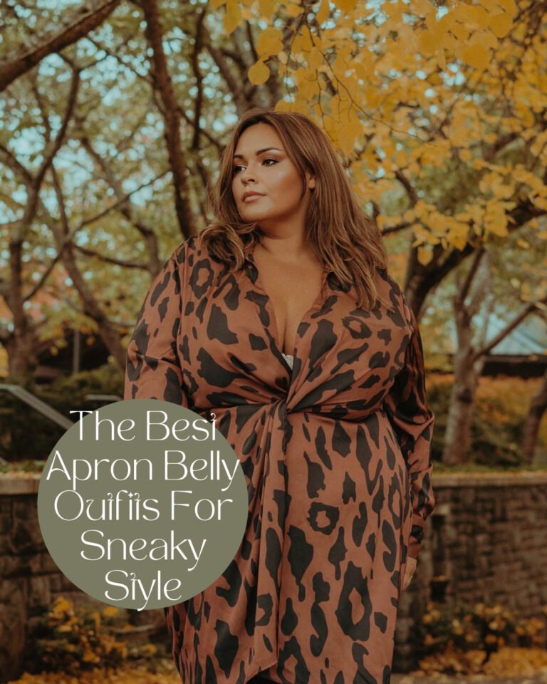 The Best Apron Belly Outfits For Sneaky Style - ljanestyle